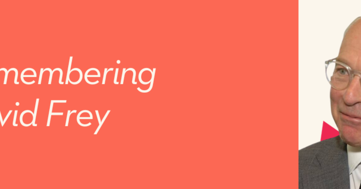 Remembering David Frey | Grand Rapids Community Foundation